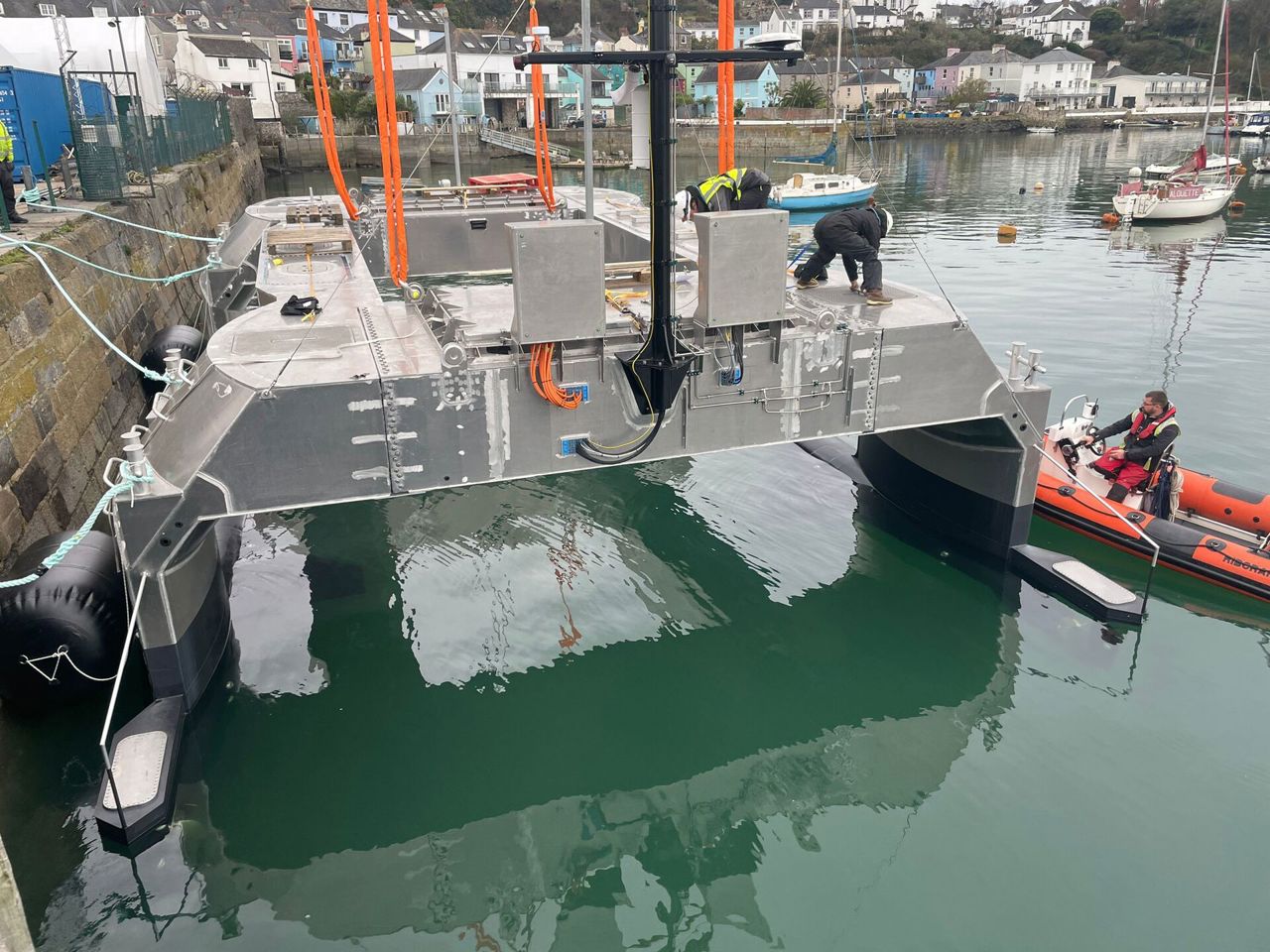 ACUA Ocean launches USV Pioneer | News | Turnchapel Wharf