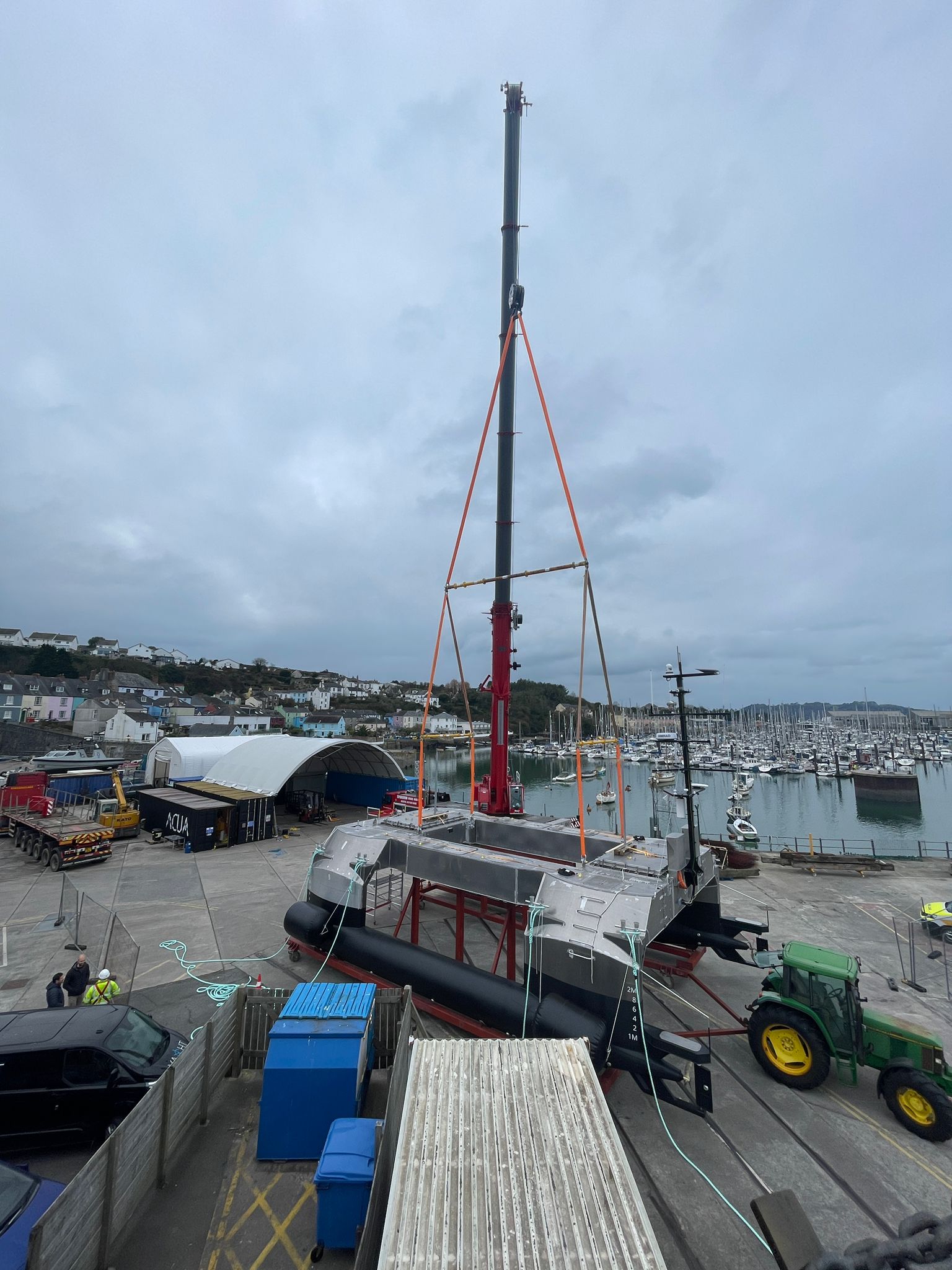 ACUA Ocean launches USV Pioneer | News | Turnchapel Wharf
