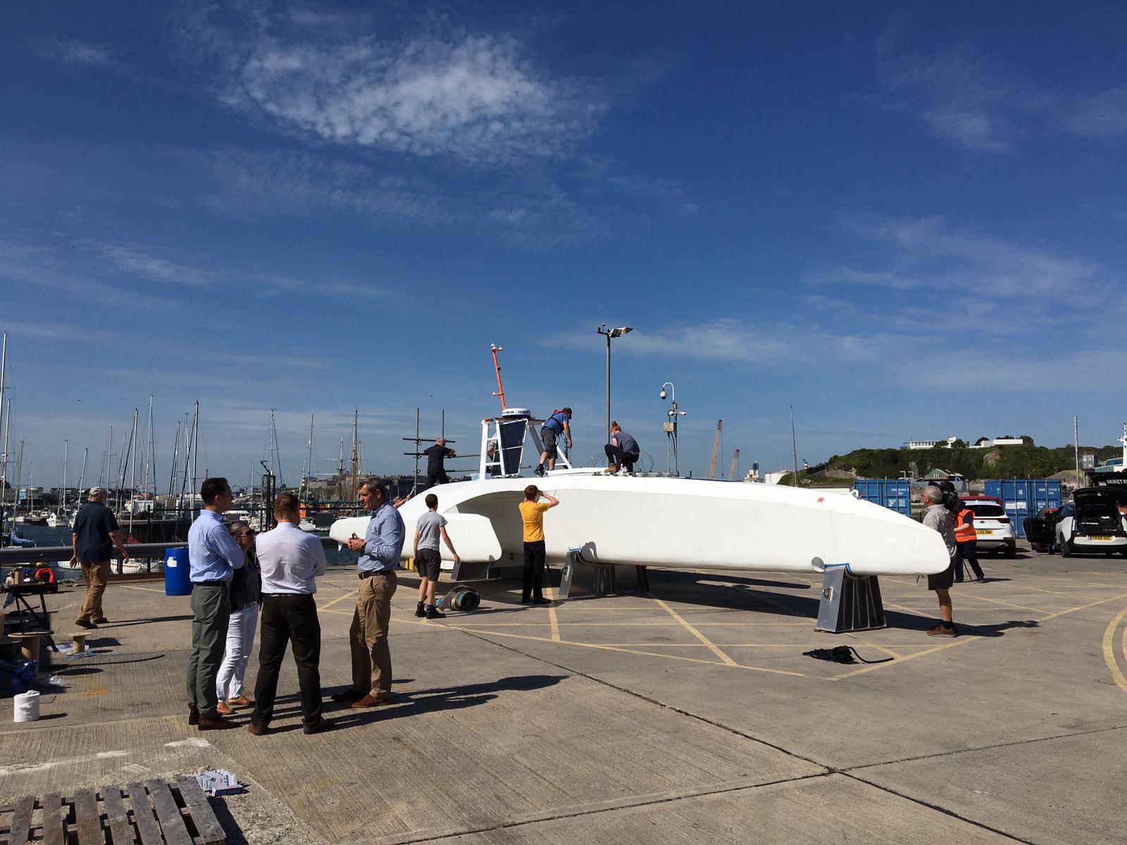 Testing begins on an autonomous Mayflower ship ahead of its Atlantic ...