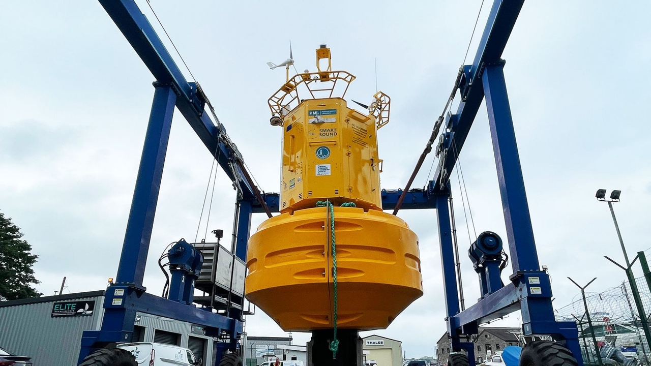 Advanced autonomous buoy launched from Turnchapel Wharf | News