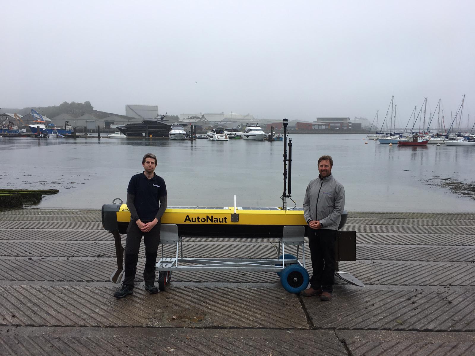 Spring Trials for AutoNaut's USV | News | Turnchapel Wharf